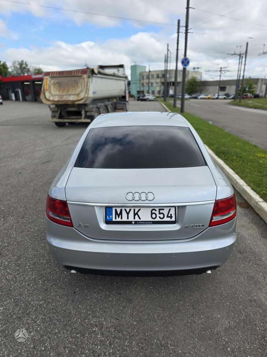 Grey Audi A6 2006 in Kaunas, with an engine capacity of 2.70 L and mileage of 434 thousand km for 3300 €, photo 10 on AUTOMOTO.COM.LV