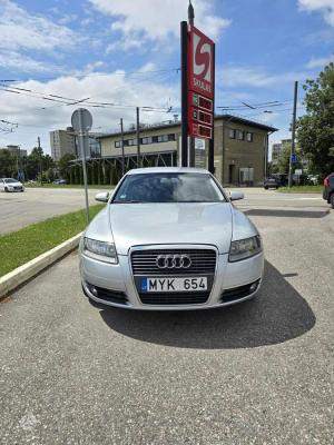 Grey Audi A6 2006 in Kaunas, with an engine capacity of 2.70 L and mileage of 434 thousand km for 3300 €, photo 16 on AUTOMOTO.COM.LV