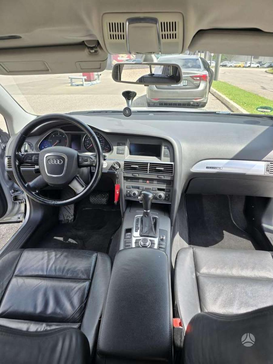 Grey Audi A6 2006 in Kaunas, with an engine capacity of 2.70 L and mileage of 434 thousand km for 3300 €, photo 20 on AUTOMOTO.COM.LV