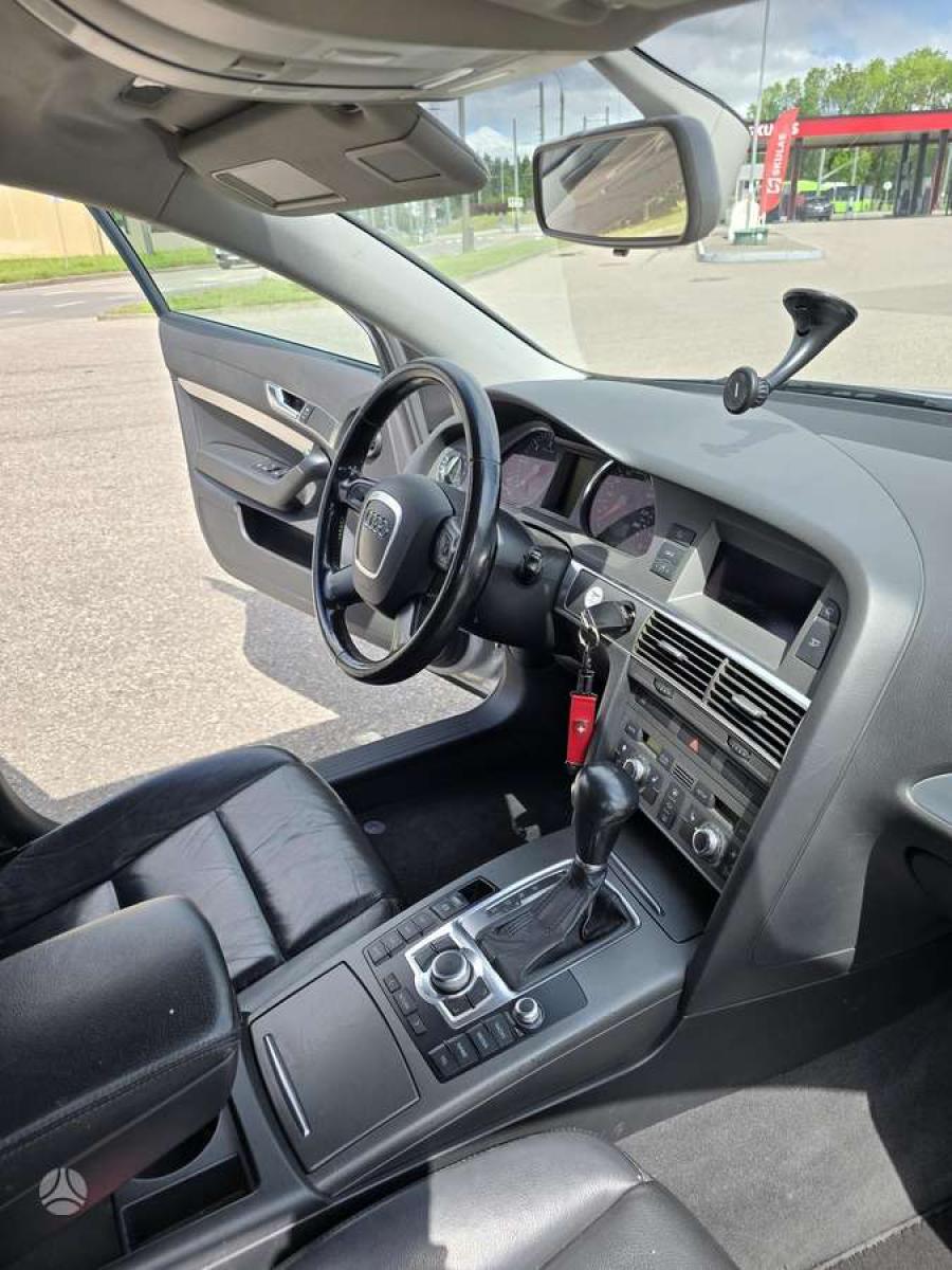 Grey Audi A6 2006 in Kaunas, with an engine capacity of 2.70 L and mileage of 434 thousand km for 3300 €, photo 22 on AUTOMOTO.COM.LV