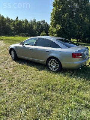 Grey Audi A6 2006 in Liepaja, with an engine capacity of 2.00 L and mileage of 379 thousand km for 2700 €, photo 5 on AUTOMOTO.COM.LV