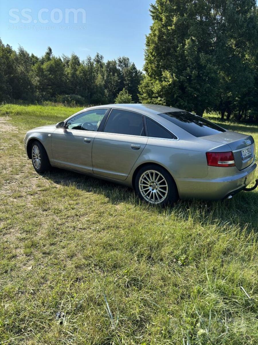 Grey Audi A6 2006 in Liepaja, with an engine capacity of 2.00 L and mileage of 379 thousand km for 2700 €, photo 5 on AUTOMOTO.COM.LV