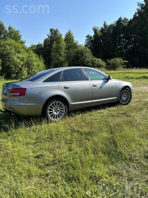 Grey Audi A6 2006 in Liepaja, with an engine capacity of 2.00 L and mileage of 379 thousand km for 2700 €, photo 7 on AUTOMOTO.COM.LV