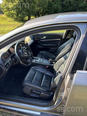 Grey Audi A6 2006 in Liepaja, with an engine capacity of 2.00 L and mileage of 379 thousand km for 2700 €, photo 10 on AUTOMOTO.COM.LV
