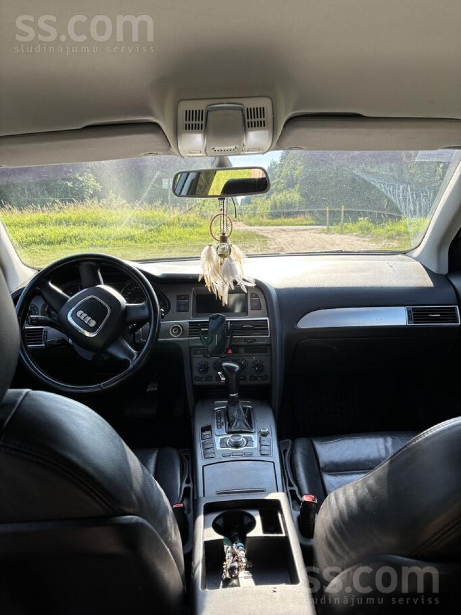 Grey Audi A6 2006 in Liepaja, with an engine capacity of 2.00 L and mileage of 379 thousand km for 2700 €, photo 11 on AUTOMOTO.COM.LV