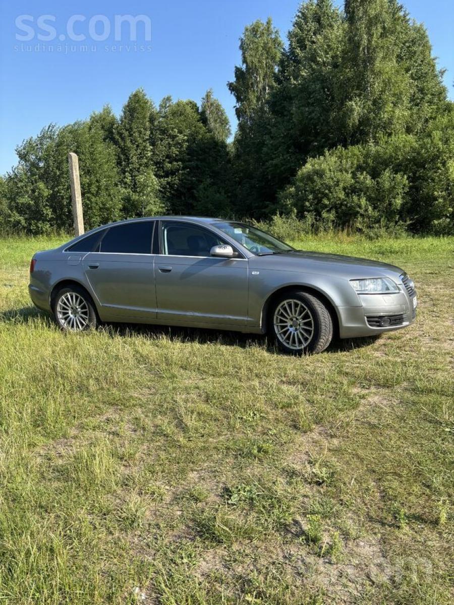 Grey Audi A6 2006 in Liepaja, with an engine capacity of 2.00 L and mileage of 379 thousand km for 2700 €, photo 14 on AUTOMOTO.COM.LV