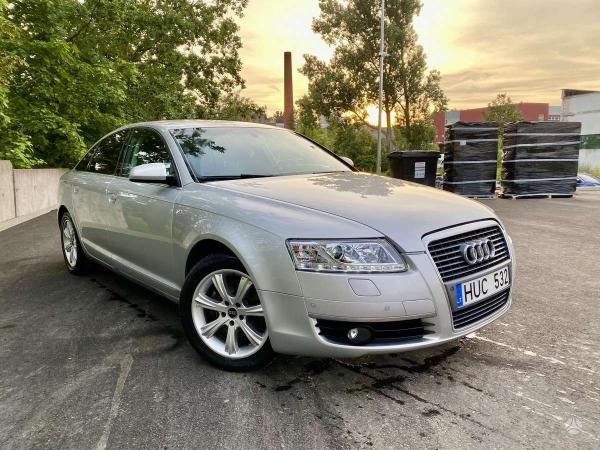 Grey Audi A6 2006 in Siauliai, with an engine capacity of 2.39 L and mileage of 164 thousand km for 2450 €, photo 1 on AUTOMOTO.COM.LV