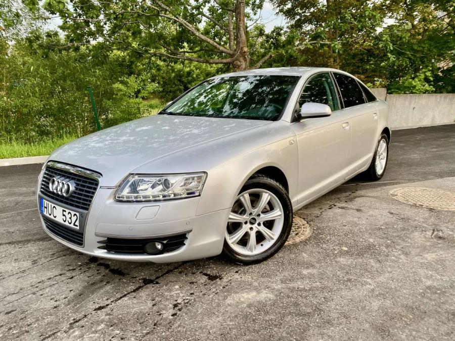 Grey Audi A6 2006 in Siauliai, with an engine capacity of 2.39 L and mileage of 164 thousand km for 2450 €, photo 3 on AUTOMOTO.COM.LV