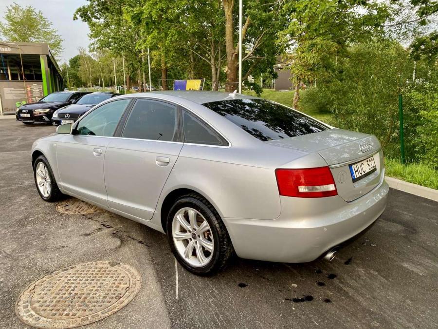 Grey Audi A6 2006 in Siauliai, with an engine capacity of 2.39 L and mileage of 164 thousand km for 2450 €, photo 5 on AUTOMOTO.COM.LV