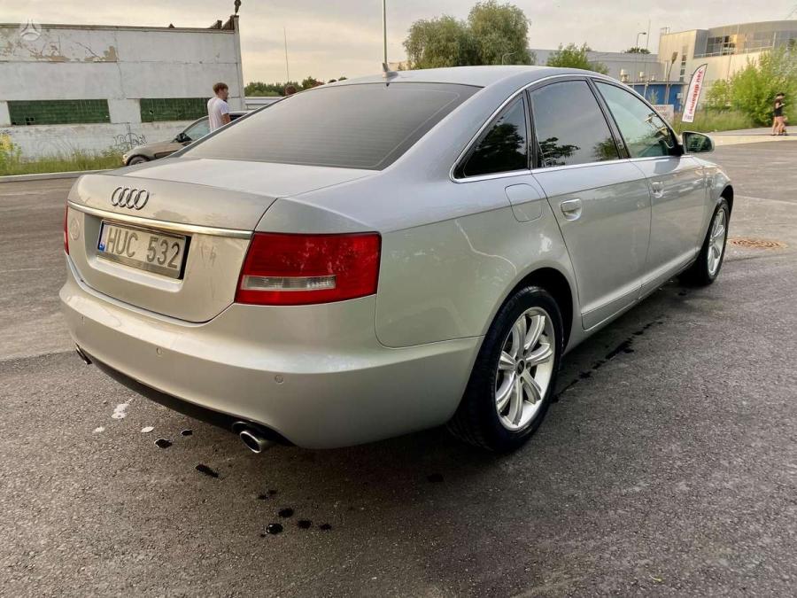 Grey Audi A6 2006 in Siauliai, with an engine capacity of 2.39 L and mileage of 164 thousand km for 2450 €, photo 6 on AUTOMOTO.COM.LV