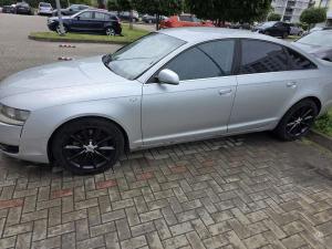 Grey Audi A6 2006 in Kaunas, with an engine capacity of 2.97 L and mileage of 402 thousand km for 1150 €, photo  on AUTOMOTO.COM.LV