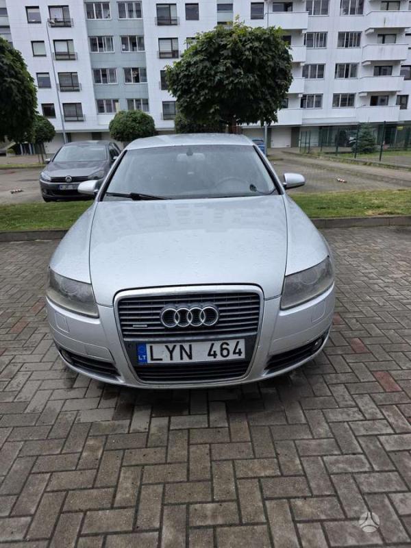 Pelēks Audi A6 2006 Kauņa, ar dzinēja tilpumu 2.97 L un nobraukumu 402 tūkst. km par 1150 €, foto 2 vietnē AUTOMOTO.COM.LV