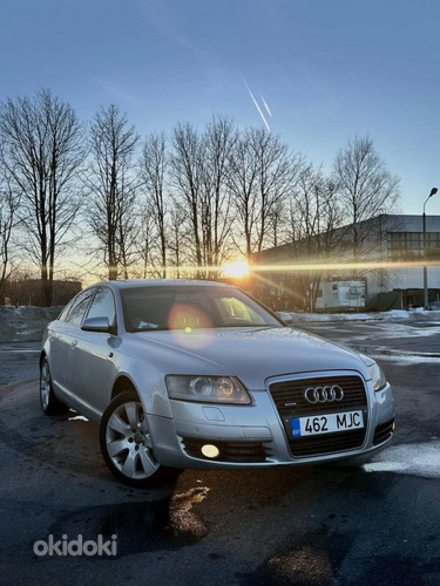 Grey Audi A6 2006 in Kohtla-Jarve, with an engine capacity of 3.00 L and mileage of 263 thousand km for 3000 €, photo 1 on AUTOMOTO.COM.LV