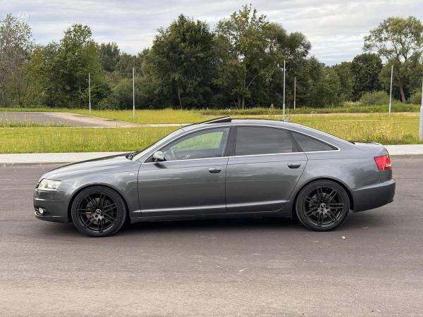 Pelēks Audi A6 2006 Viļņa, ar dzinēja tilpumu 2.97 L un nobraukumu 408 tūkst. km par 3500 €, foto 8 vietnē AUTOMOTO.COM.LV