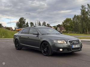 Grey Audi A6 2006 in Vilnius, with an engine capacity of 2.97 L and mileage of 408 thousand km for 3400 €, photo 4 on AUTOMOTO.COM.LV