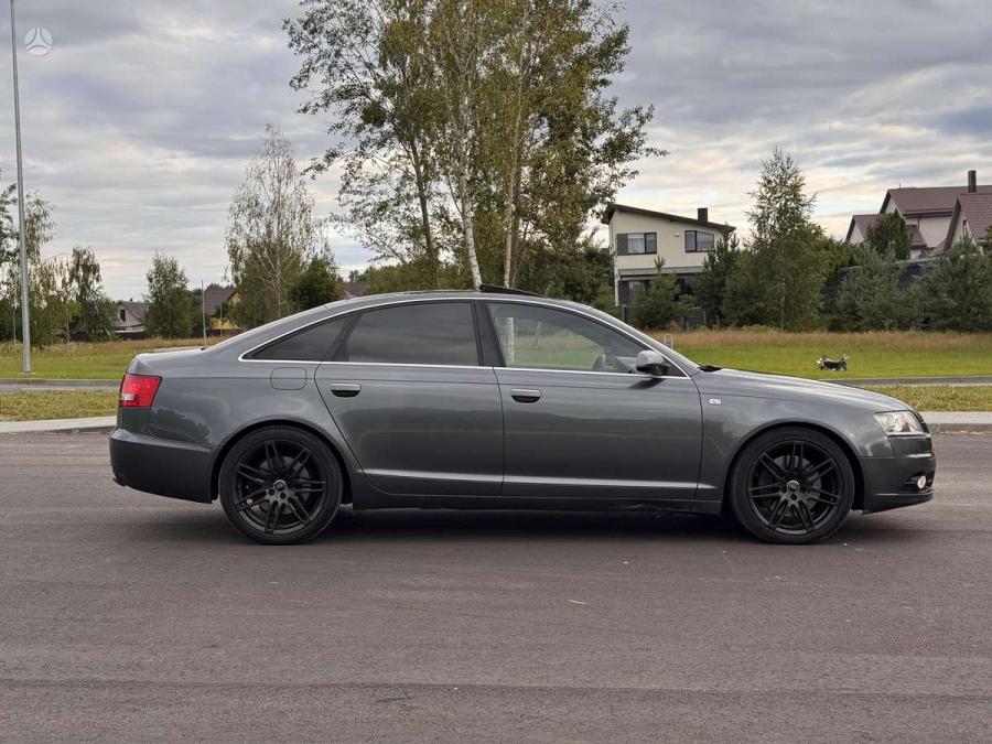 Grey Audi A6 2006 in Vilnius, with an engine capacity of 2.97 L and mileage of 408 thousand km for 3400 €, photo 5 on AUTOMOTO.COM.LV