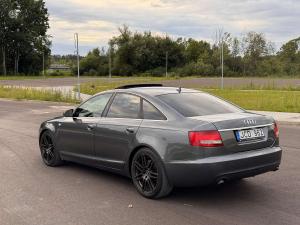 Grey Audi A6 2006 in Vilnius, with an engine capacity of 2.97 L and mileage of 408 thousand km for 3400 €, photo 8 on AUTOMOTO.COM.LV