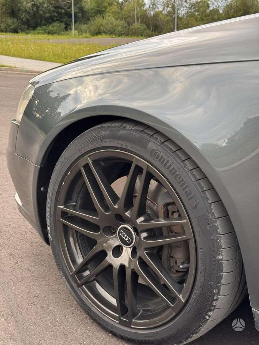 Grey Audi A6 2006 in Vilnius, with an engine capacity of 2.97 L and mileage of 408 thousand km for 3400 €, photo 10 on AUTOMOTO.COM.LV