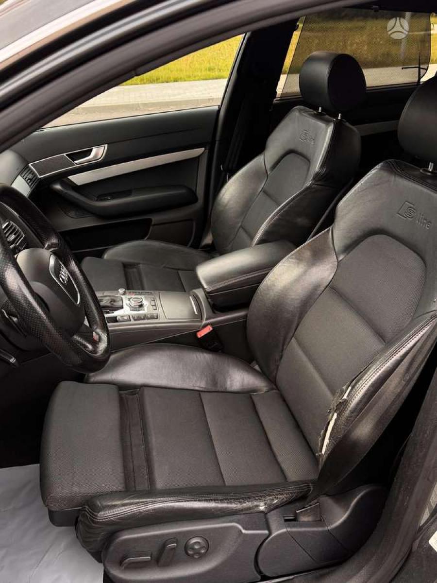 Grey Audi A6 2006 in Vilnius, with an engine capacity of 2.97 L and mileage of 408 thousand km for 3400 €, photo 16 on AUTOMOTO.COM.LV