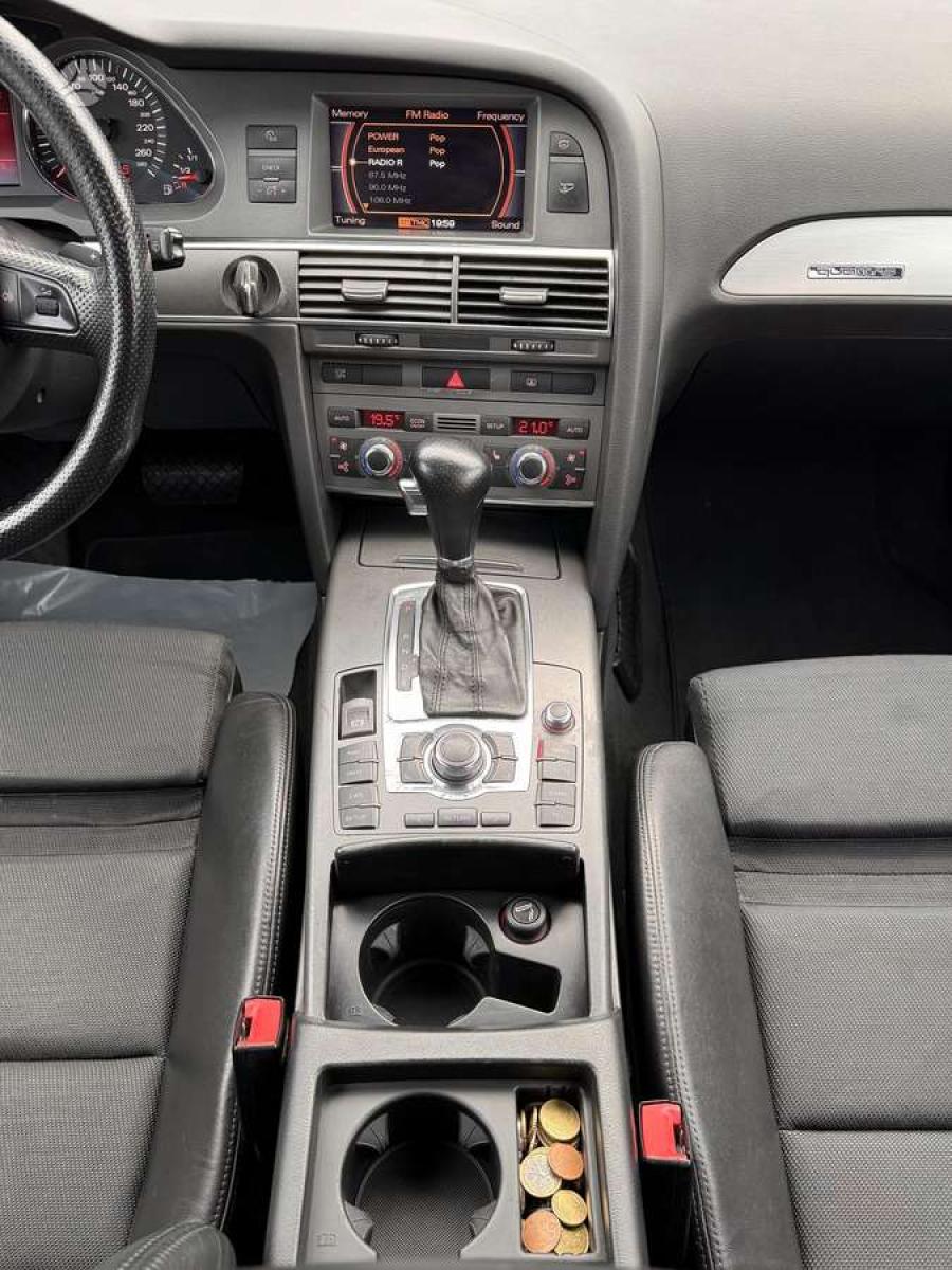 Grey Audi A6 2006 in Vilnius, with an engine capacity of 2.97 L and mileage of 408 thousand km for 3400 €, photo 21 on AUTOMOTO.COM.LV