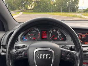 Grey Audi A6 2006 in Vilnius, with an engine capacity of 2.97 L and mileage of 408 thousand km for 3400 €, photo 23 on AUTOMOTO.COM.LV