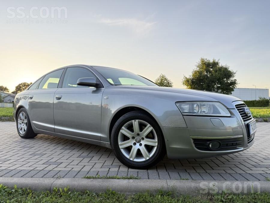 Pelēks Audi A6 2006 Rīga, ar dzinēja tilpumu 2.40 L un nobraukumu 315 tūkst. km par 2850 €, foto 3 vietnē AUTOMOTO.COM.LV