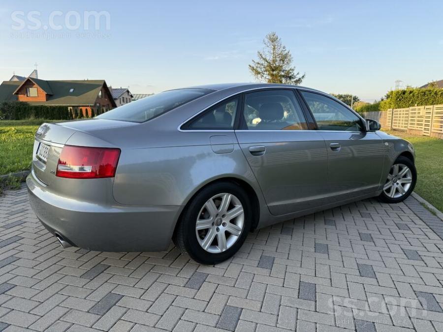 Pelēks Audi A6 2006 Rīga, ar dzinēja tilpumu 2.40 L un nobraukumu 315 tūkst. km par 2850 €, foto 5 vietnē AUTOMOTO.COM.LV