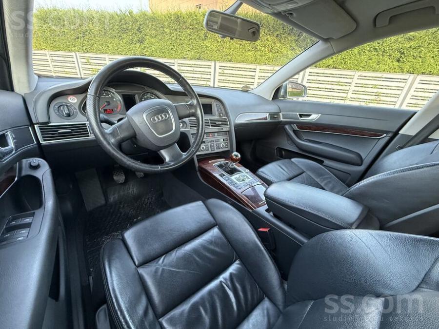 Pelēks Audi A6 2006 Rīga, ar dzinēja tilpumu 2.40 L un nobraukumu 315 tūkst. km par 2850 €, foto 6 vietnē AUTOMOTO.COM.LV