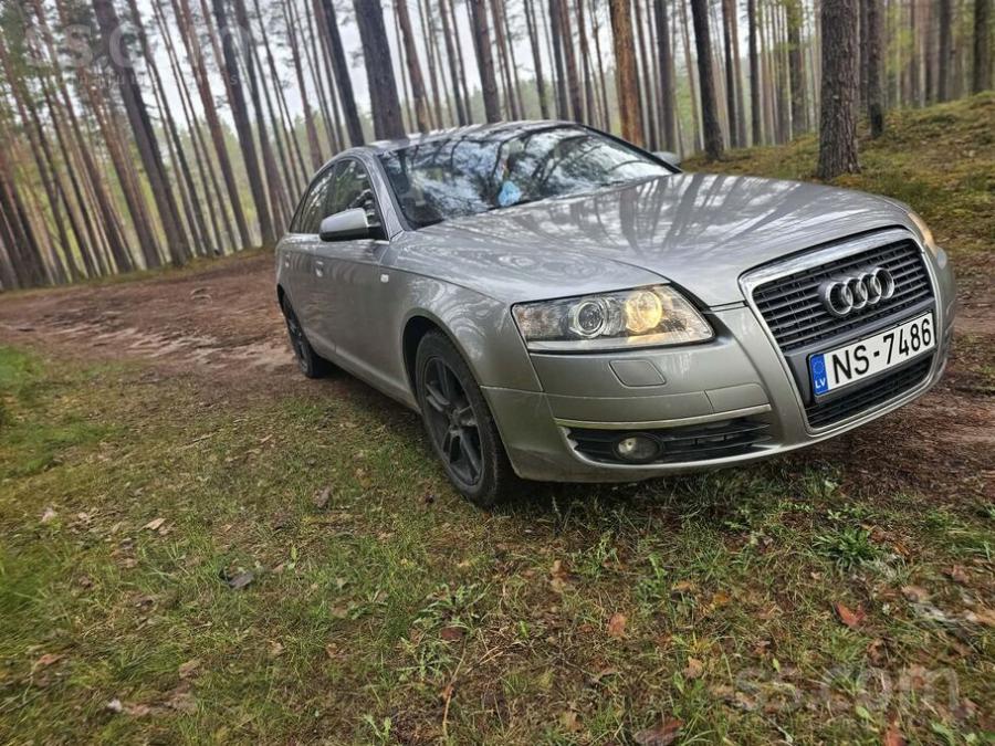 Серый Ауди А6 2006 в Даугавпилс, объемом двигателя 2.70 л и пробегом 309 тыс. км за 2600 €, фото 4 на AUTOMOTO.COM.LV