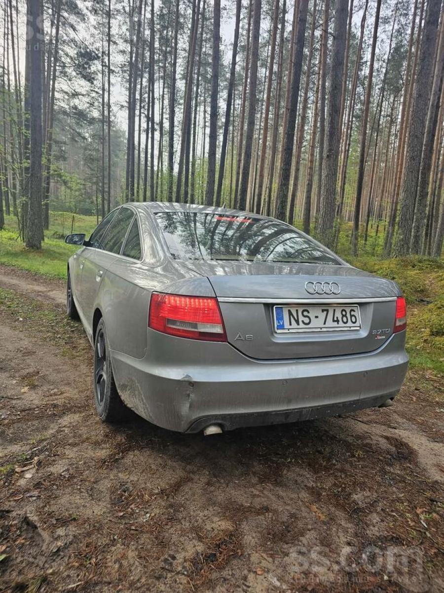 Серый Ауди А6 2006 в Даугавпилс, объемом двигателя 2.70 л и пробегом 309 тыс. км за 2600 €, фото 8 на AUTOMOTO.COM.LV