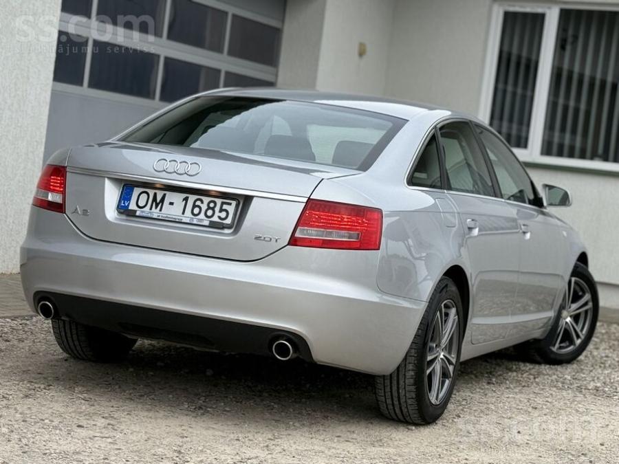 Pelēks Audi A6 2006 Tukums, ar dzinēja tilpumu 2.00 L un nobraukumu 266 tūkst. km par 3799 €, foto 5 vietnē AUTOMOTO.COM.LV