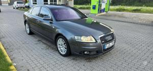 Grey Audi A6 2006 in Vilnius, with an engine capacity of 2.97 L and mileage of 456 thousand km for 1400 €, photo 4 on AUTOMOTO.COM.LV