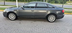 Grey Audi A6 2006 in Vilnius, with an engine capacity of 2.97 L and mileage of 456 thousand km for 1400 €, photo 8 on AUTOMOTO.COM.LV