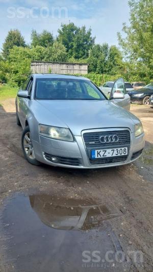 Pelēks Audi A6 2006 Aizkraukle, ar dzinēja tilpumu 3.00 L un nobraukumu 328 tūkst. km par 1600 €, foto  vietnē AUTOMOTO.COM.LV