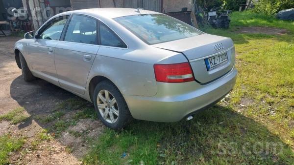 Pelēks Audi A6 2006 Aizkraukle, ar dzinēja tilpumu 3.00 L un nobraukumu 328 tūkst. km par 1600 €, foto 4 vietnē AUTOMOTO.COM.LV