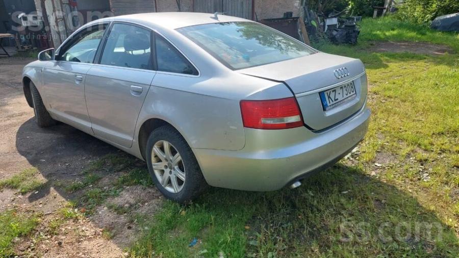 Серый Ауди А6 2006 в Айзкраукле, объемом двигателя 3.00 л и пробегом 328 тыс. км за 1600 €, фото 5 на AUTOMOTO.COM.LV