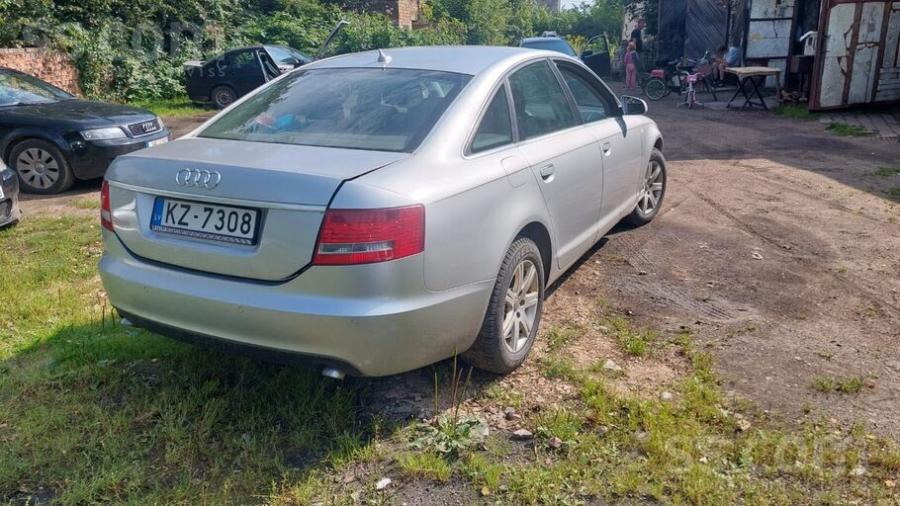 Серый Ауди А6 2006 в Айзкраукле, объемом двигателя 3.00 л и пробегом 328 тыс. км за 1600 €, фото 6 на AUTOMOTO.COM.LV