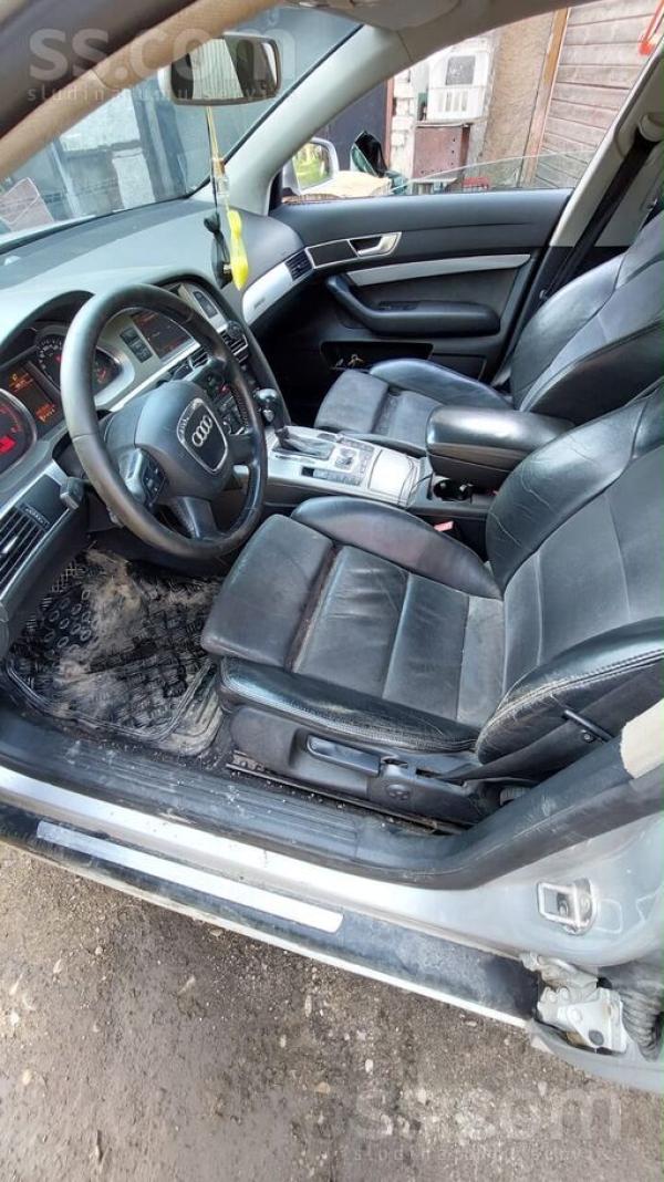 Pelēks Audi A6 2006 Aizkraukle, ar dzinēja tilpumu 3.00 L un nobraukumu 328 tūkst. km par 1600 €, foto 7 vietnē AUTOMOTO.COM.LV