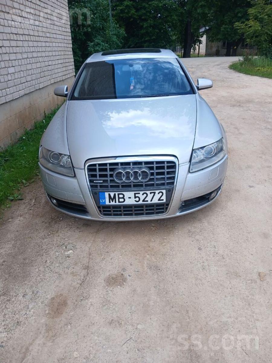 Pelēks Audi A6 2006 Rēzekne, ar dzinēja tilpumu 3.00 L un nobraukumu 396 tūkst. km par 1300 €, foto 1 vietnē AUTOMOTO.COM.LV