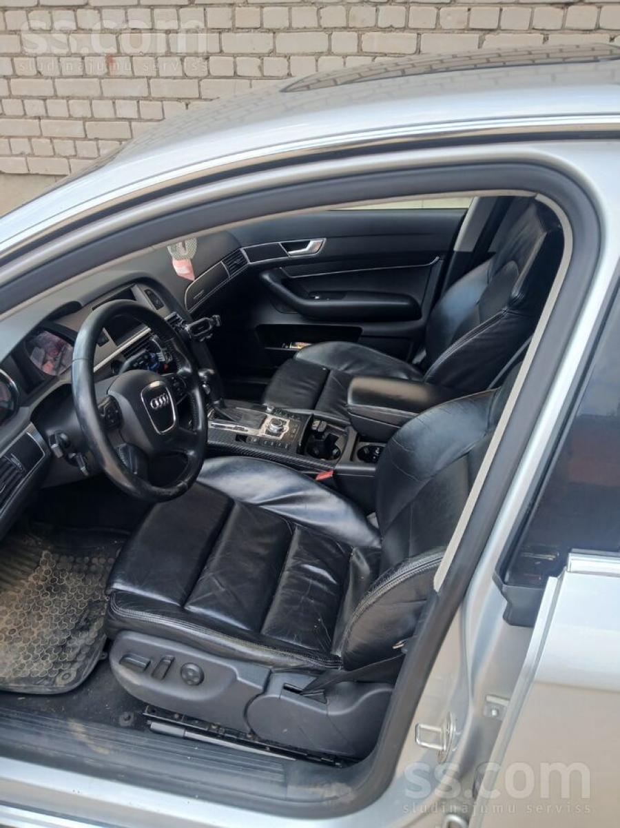 Pelēks Audi A6 2006 Rēzekne, ar dzinēja tilpumu 3.00 L un nobraukumu 396 tūkst. km par 1300 €, foto 3 vietnē AUTOMOTO.COM.LV