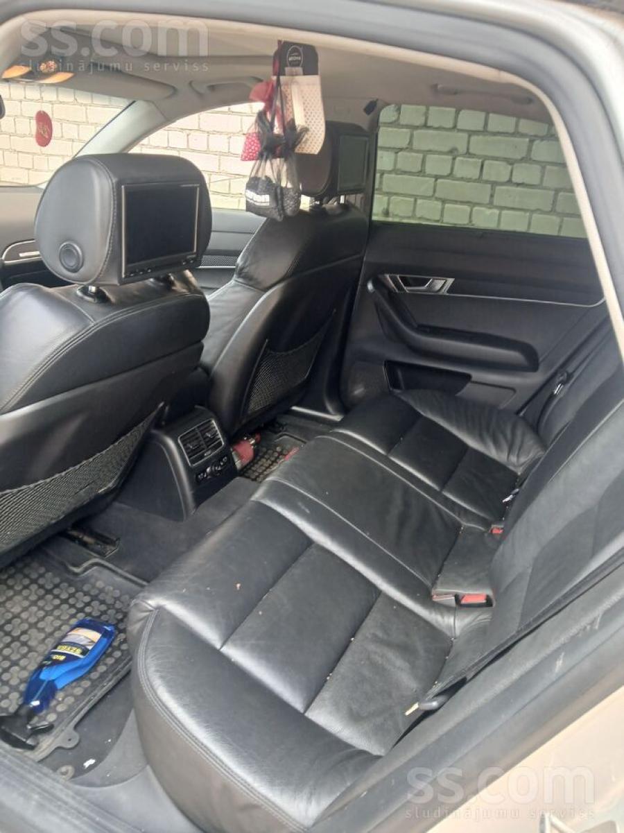 Pelēks Audi A6 2006 Rēzekne, ar dzinēja tilpumu 3.00 L un nobraukumu 396 tūkst. km par 1300 €, foto 6 vietnē AUTOMOTO.COM.LV