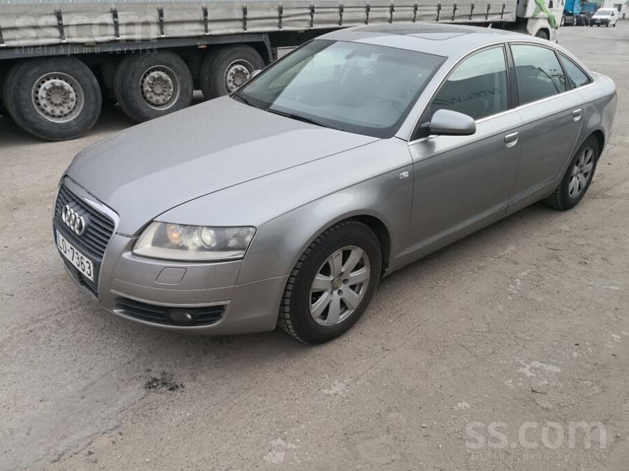 Серый Ауди А6 2006 в Рига, объемом двигателя 2.70 л и пробегом 405 тыс. км за 2350 €, фото 1 на AUTOMOTO.COM.LV