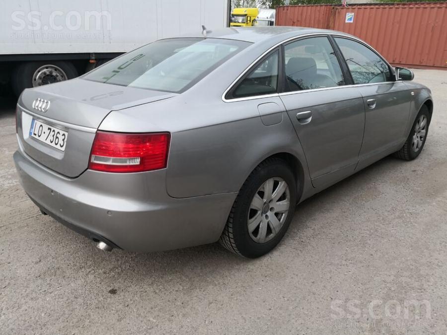 Серый Ауди А6 2006 в Рига, объемом двигателя 2.70 л и пробегом 405 тыс. км за 2350 €, фото 3 на AUTOMOTO.COM.LV