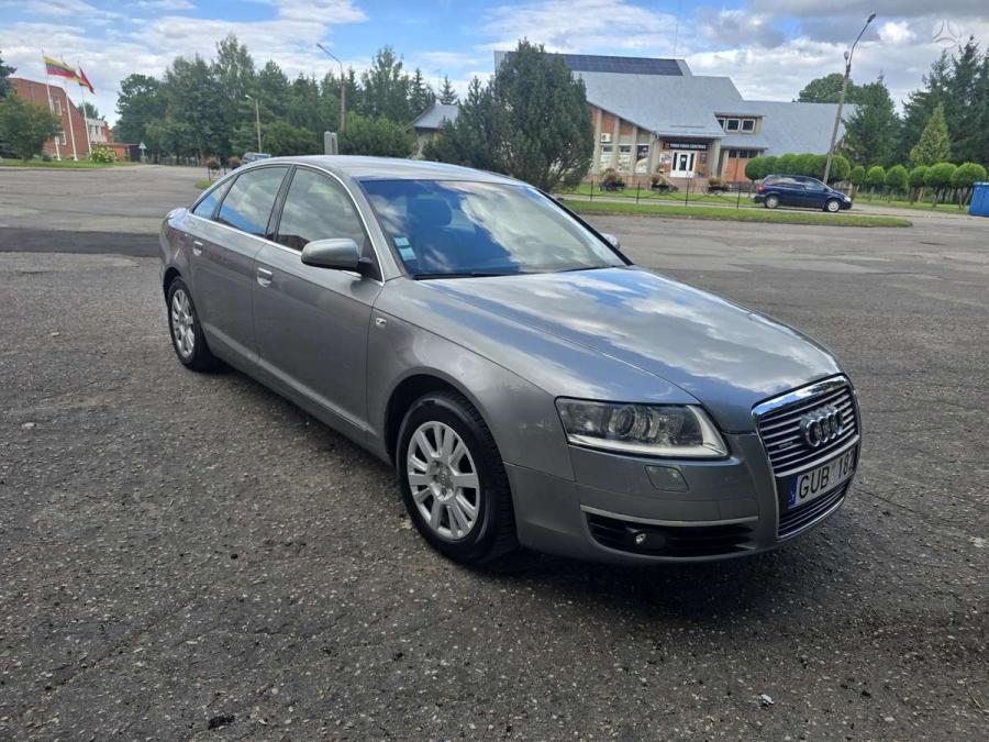 Grey Audi A6 2006 in Jurbarkas, with an engine capacity of 2.97 L and mileage of 290 thousand km for 2550 €, photo 1 on AUTOMOTO.COM.LV