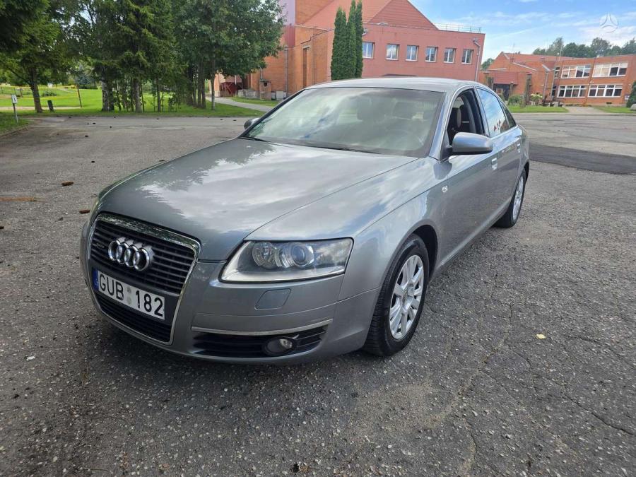 Grey Audi A6 2006 in Jurbarkas, with an engine capacity of 2.97 L and mileage of 290 thousand km for 2550 €, photo 3 on AUTOMOTO.COM.LV