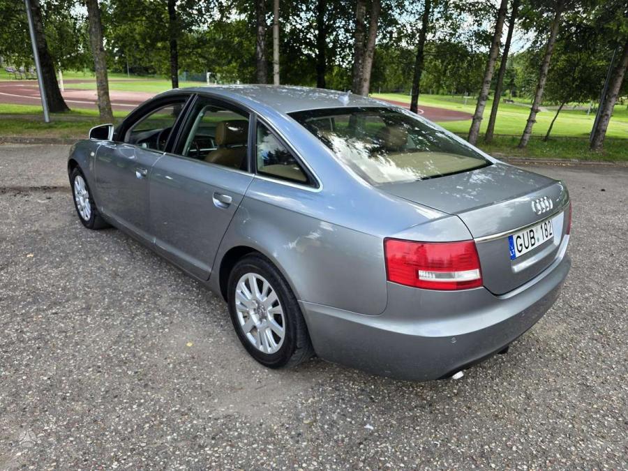 Grey Audi A6 2006 in Jurbarkas, with an engine capacity of 2.97 L and mileage of 290 thousand km for 2550 €, photo 4 on AUTOMOTO.COM.LV