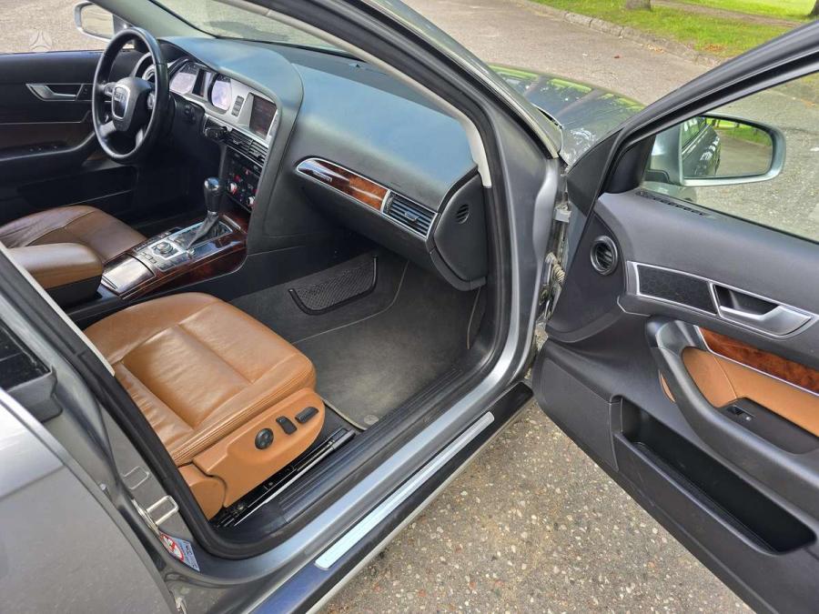 Grey Audi A6 2006 in Jurbarkas, with an engine capacity of 2.97 L and mileage of 290 thousand km for 2550 €, photo 7 on AUTOMOTO.COM.LV