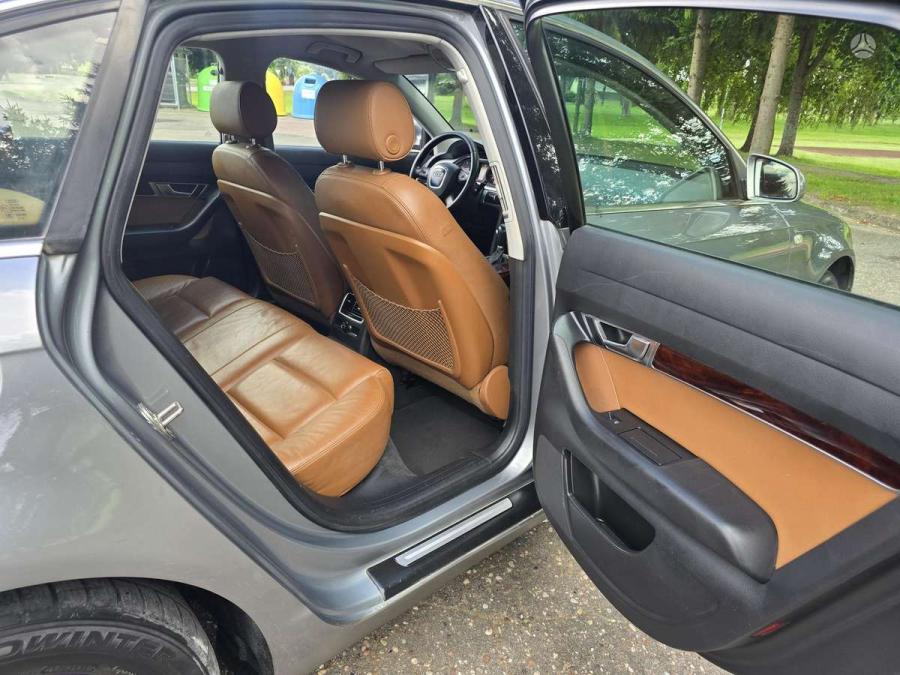 Grey Audi A6 2006 in Jurbarkas, with an engine capacity of 2.97 L and mileage of 290 thousand km for 2550 €, photo 8 on AUTOMOTO.COM.LV