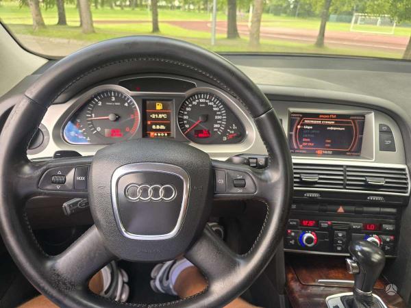Grey Audi A6 2006 in Jurbarkas, with an engine capacity of 2.97 L and mileage of 290 thousand km for 2550 €, photo 8 on AUTOMOTO.COM.LV