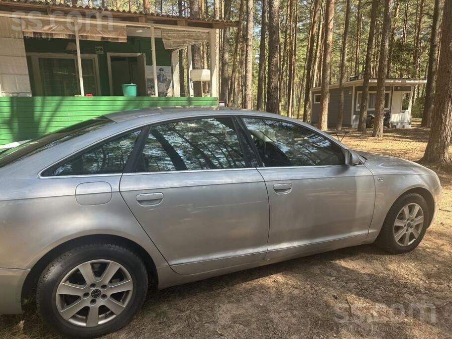 Grey Audi A6 2006 in Riga, with an engine capacity of 2.40 L and mileage of 309 thousand km for 1500 €, photo 5 on AUTOMOTO.COM.LV